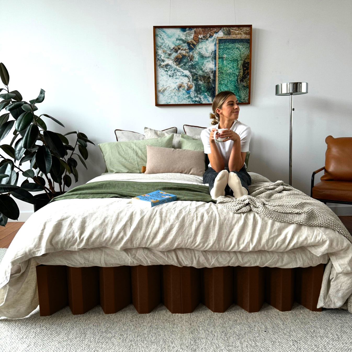 Yona Cardboard Bed Frame - Fast & Free Shipping | Simple & Sustainable ...