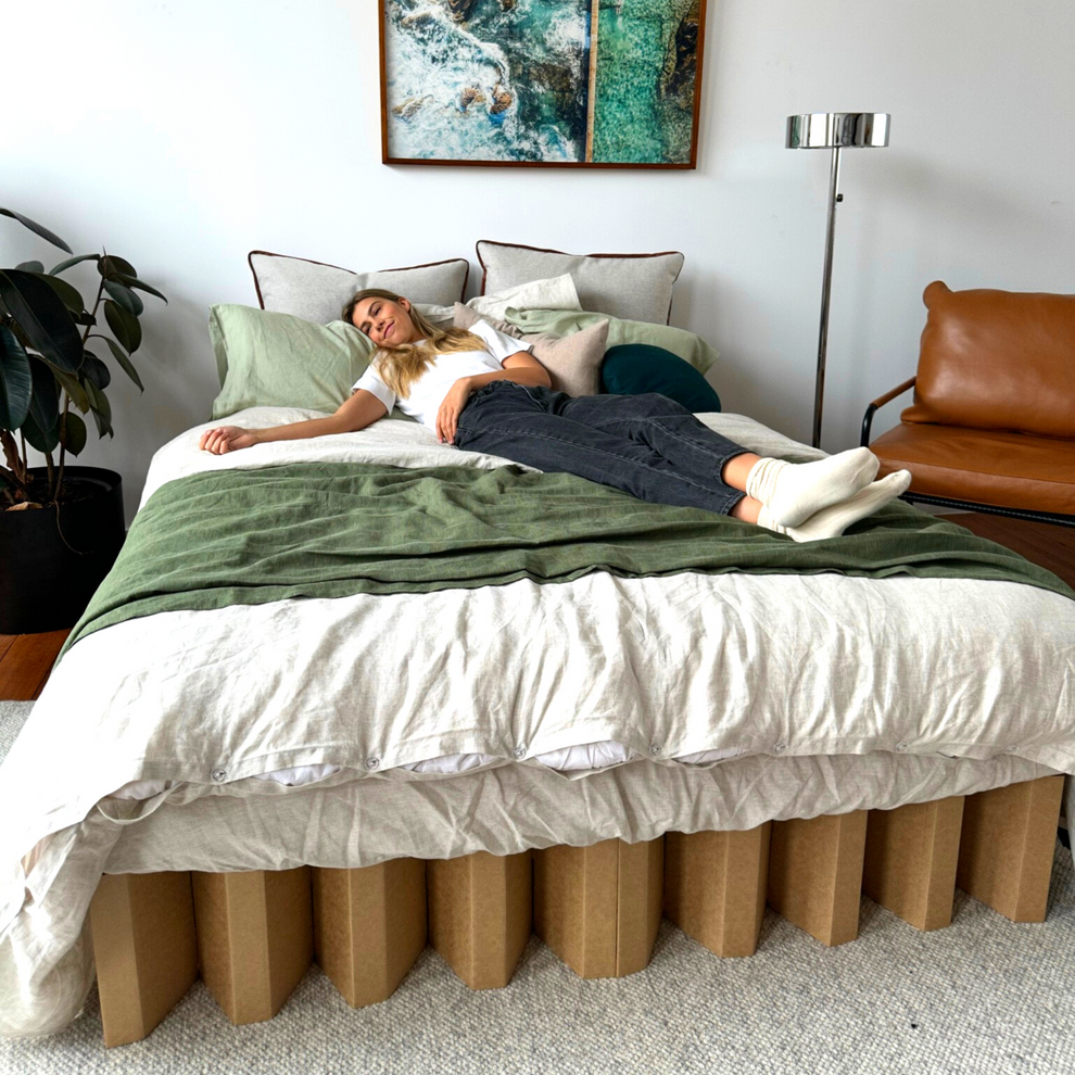 Yona Cardboard Bed Frame - Fast & Free Shipping | Simple & Sustainable ...